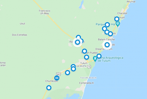Descubre los 4 cenotes Chemuyil, su playa y el pueblo