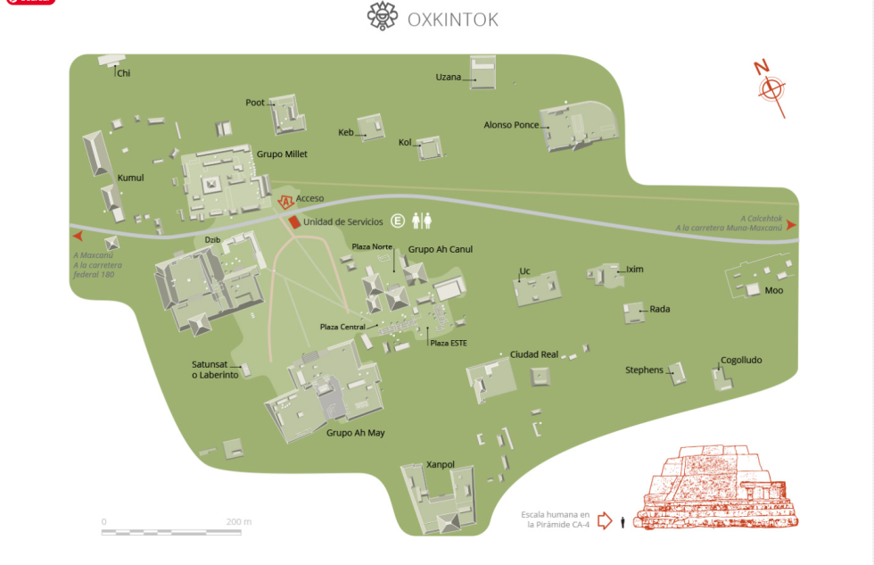 Descubre en Oxkintok el laberinto maya de Yucatán