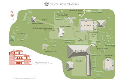 Descubre la joya Santa Rosa Xtampak en Campeche